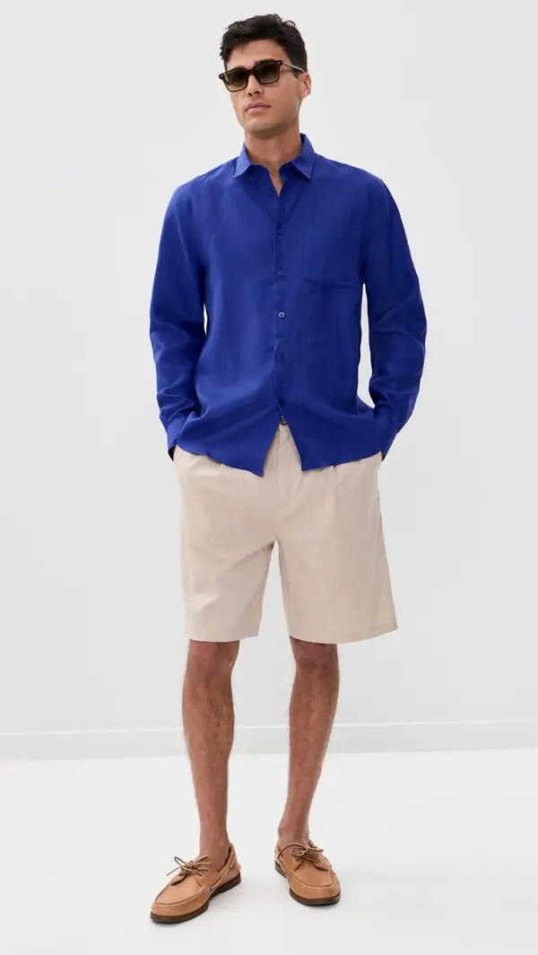 Vilebrequin Caroubis Linen Shirt - Marrakech