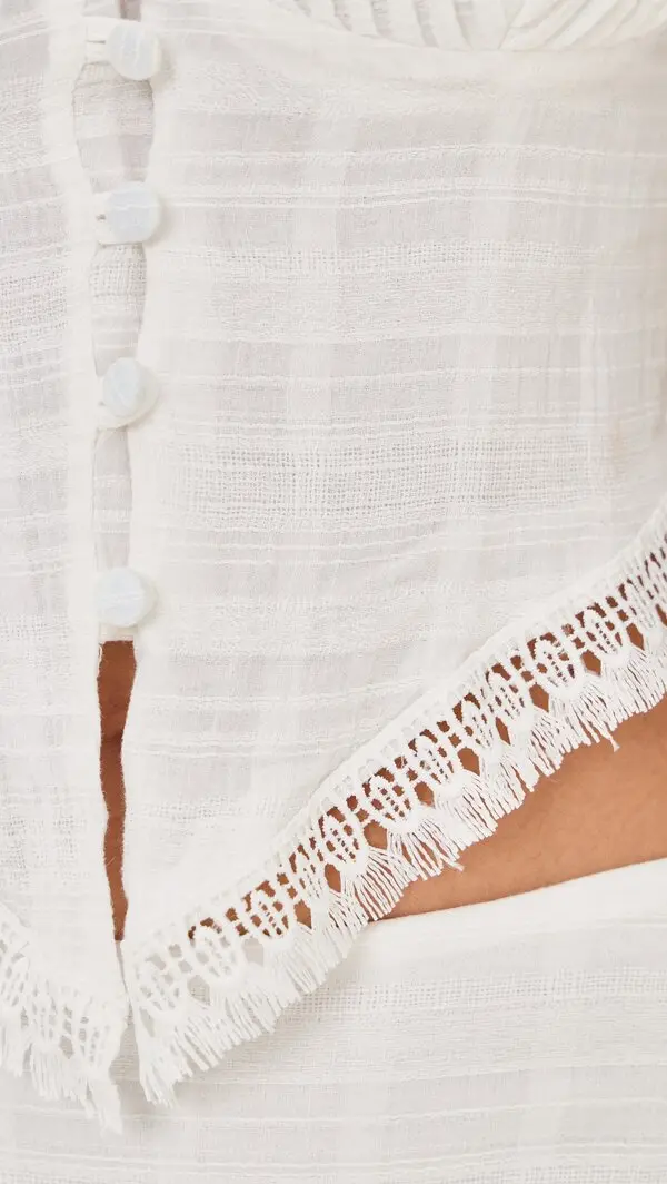 Peixoto Lucia Top - Thatch White