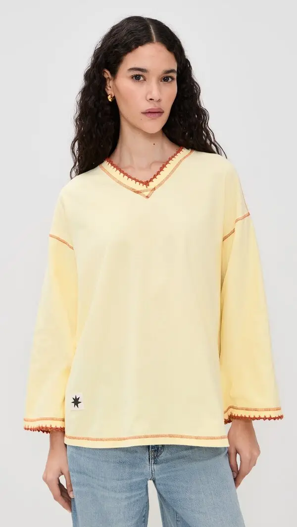 CIAO CIAO VACATION Lita Lobster Ace Long Sleeve Tee
