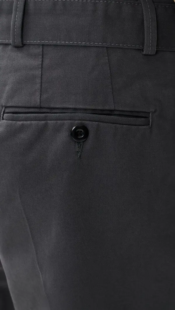 Officine Générale Pleated Twill Chino Pants