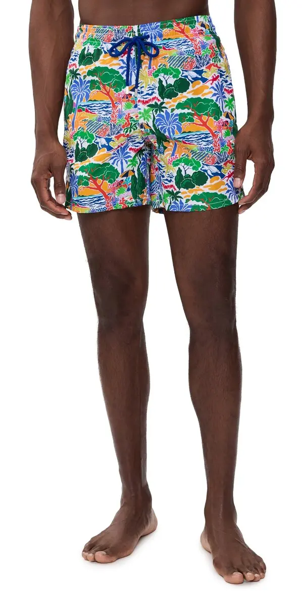 Vilebrequin Moorea Swim Trunks 6 - Blanc