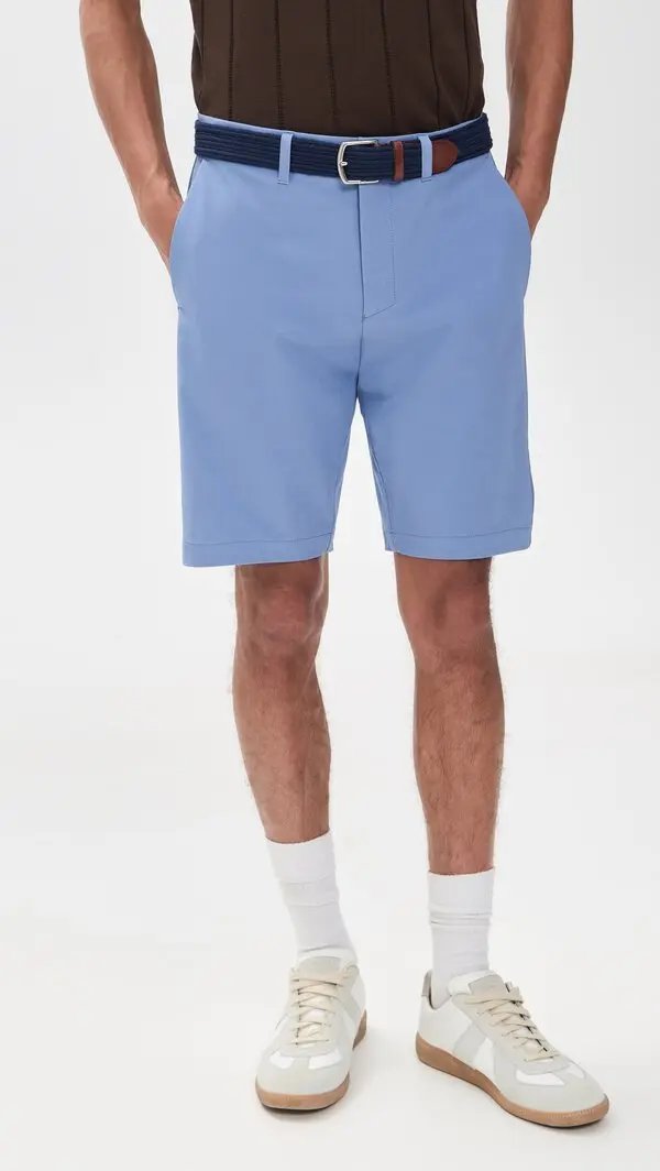 BOSS Slim Fit Technical Shorts - Colony Blue