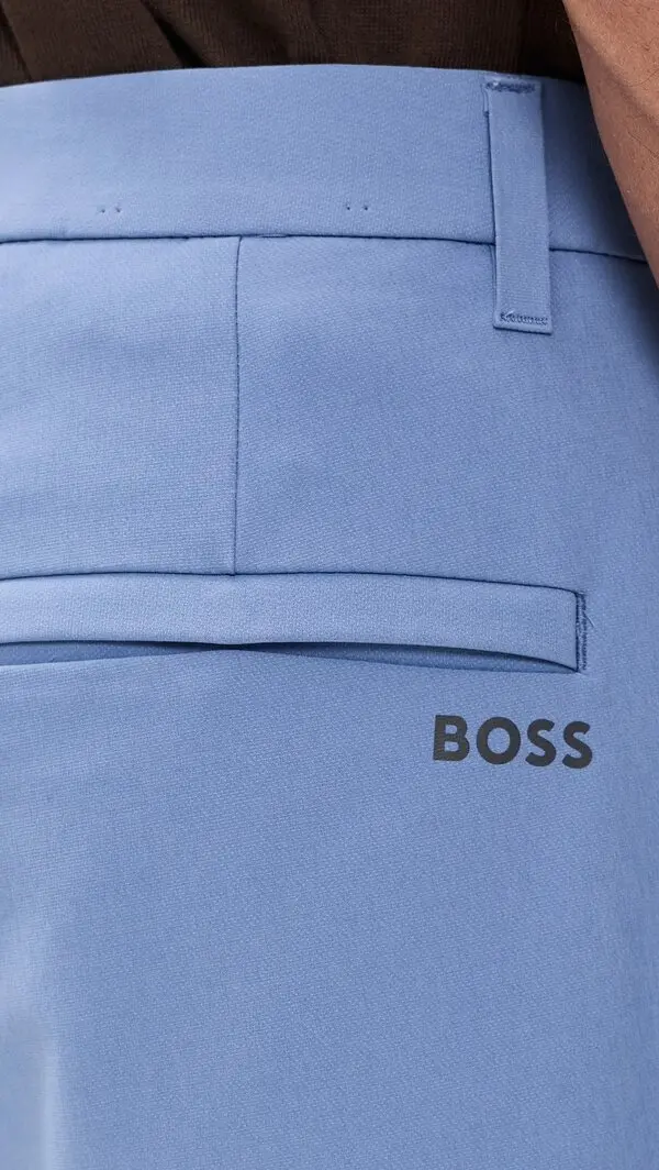 BOSS Slim Fit Technical Shorts - Colony Blue
