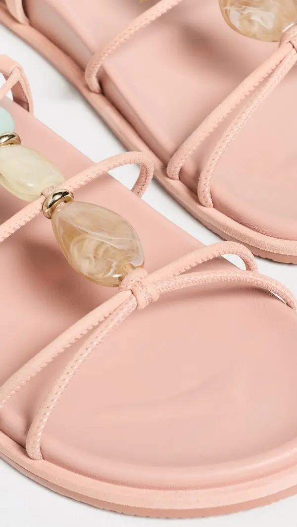 STUART WEITZMAN Majorca Wrap Sport Sandals - Blushful