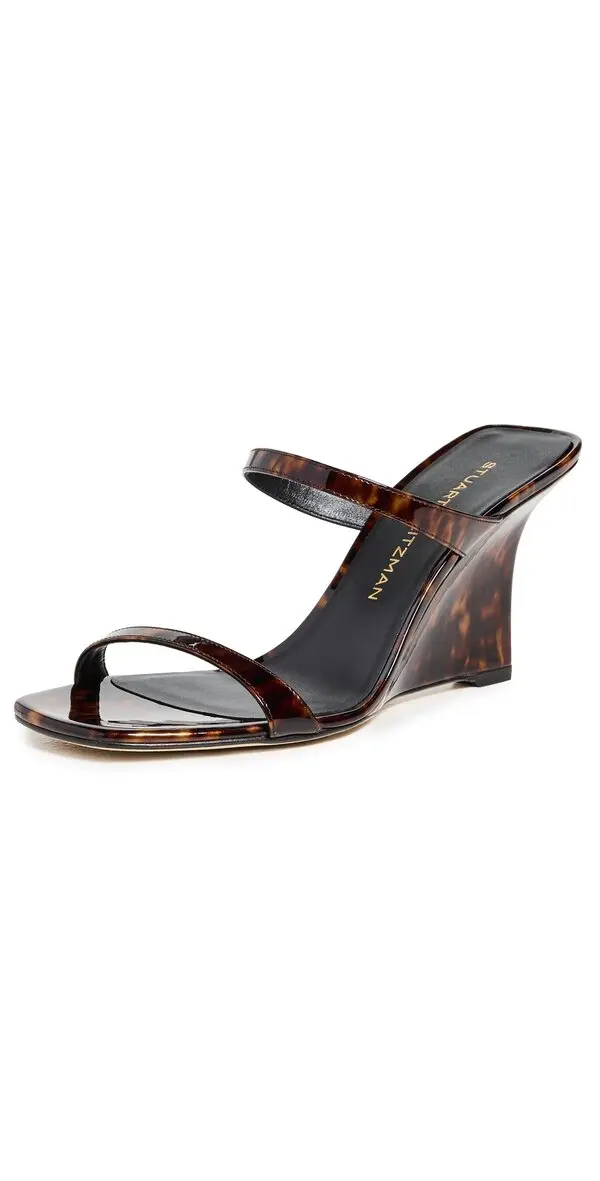 STUART WEITZMAN Vinnie Wedge Sandals - Classic