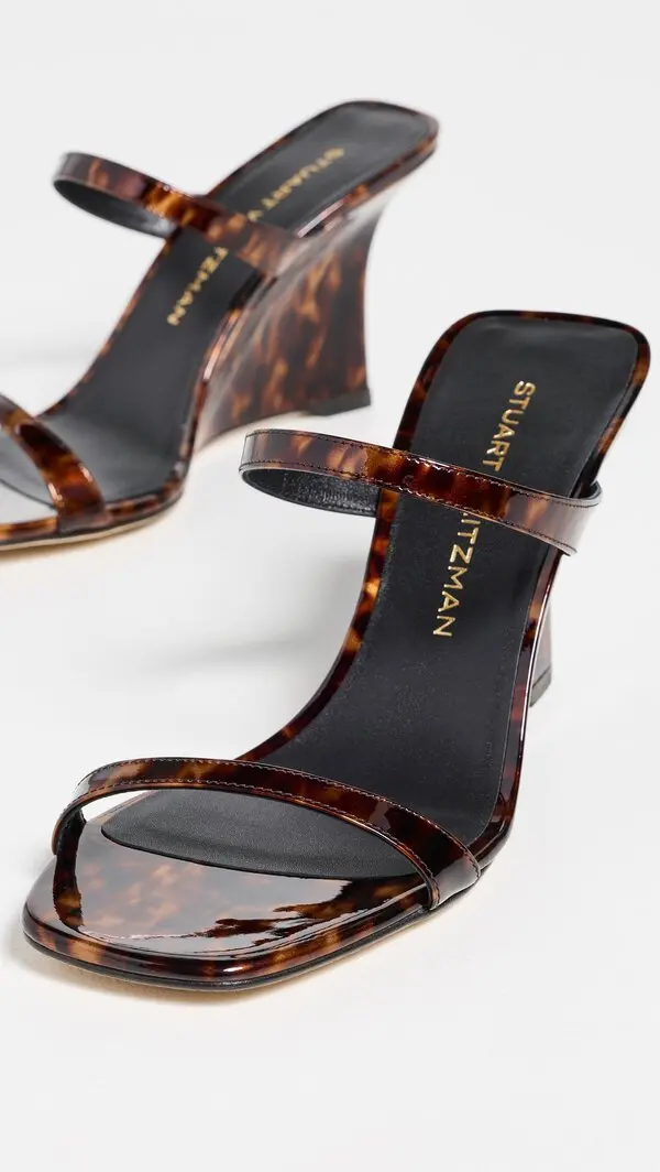 STUART WEITZMAN Vinnie Wedge Sandals - Classic