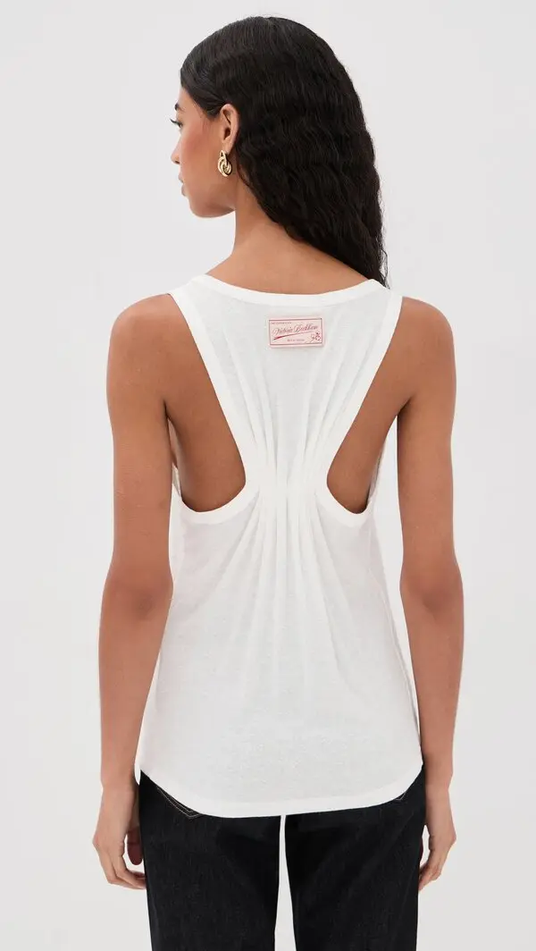 Victoria Beckham Split Tank Top - White