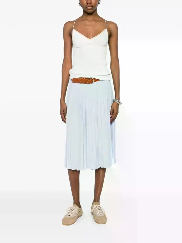 N°21 Ribbed Camisole With Contrast Trim