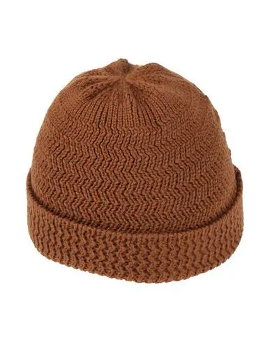 DANIELE FIESOLI Merino Wool Beanie - Brown