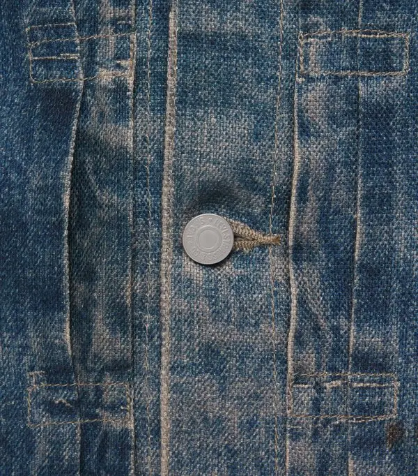 Junya Watanabe X Levi’s Distressed Denim Jacket - Purple