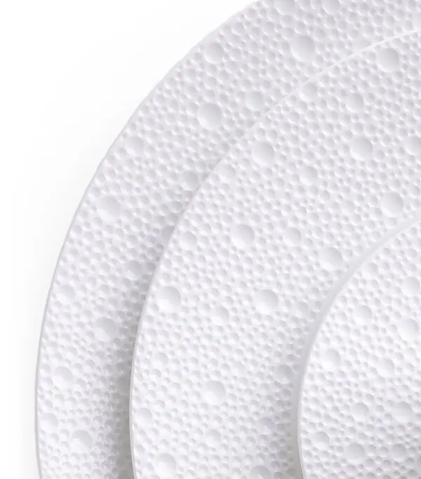 Bernardaud Ecume Dinner Plate - White