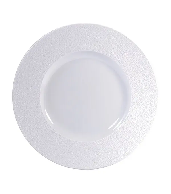 Bernardaud Ecume Service Plate - White