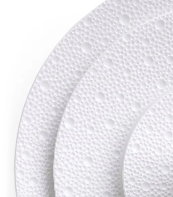 Bernardaud Ecume Service Plate - White