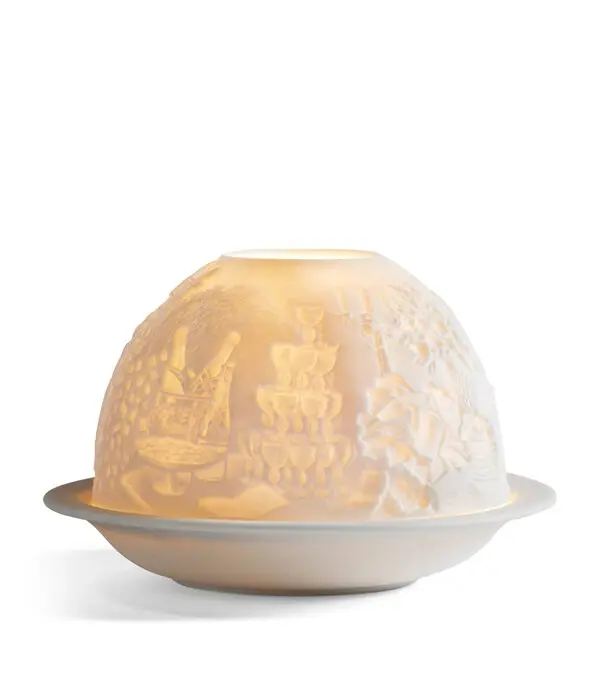 Bernardaud Wedding Led Votivelight Lithophane - White
