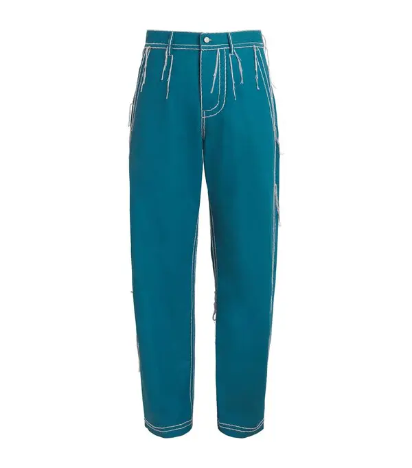 CRAIG GREEN Cotton Embroidered Trousers
