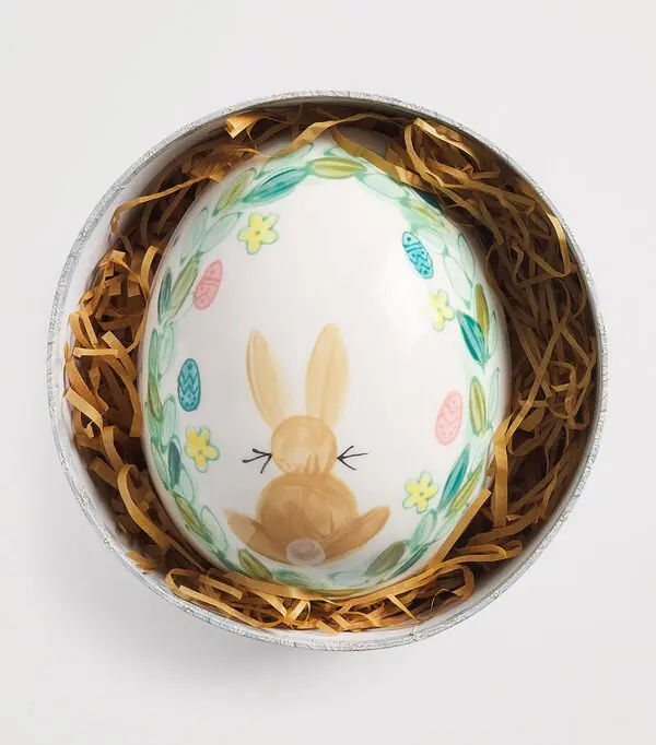 JAYNE REDMOND Large Easter Egg Trinket Box