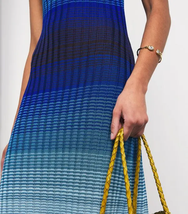 Maje Ombré-knit Maxi Dress