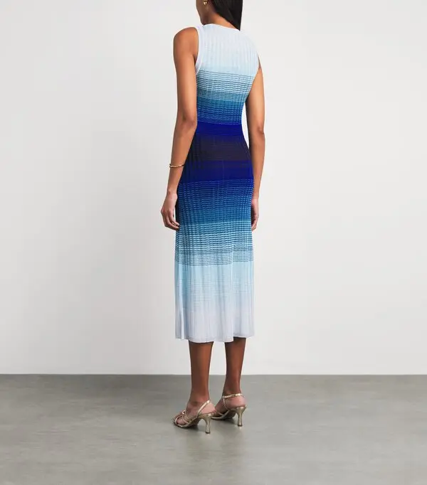 Maje Ombré-knit Maxi Dress