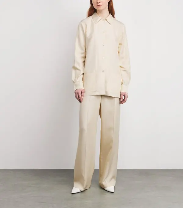 THE ROW Lucetta Silk Shirt