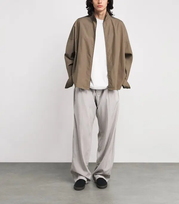 THE ROW Trenton Cotton Jacket - Green