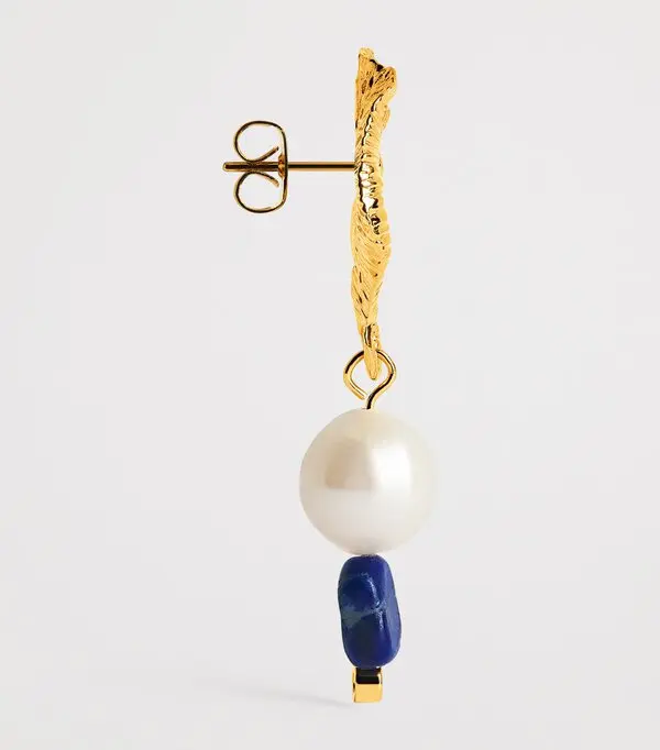 Anni Lu Plated Jetset Earrings