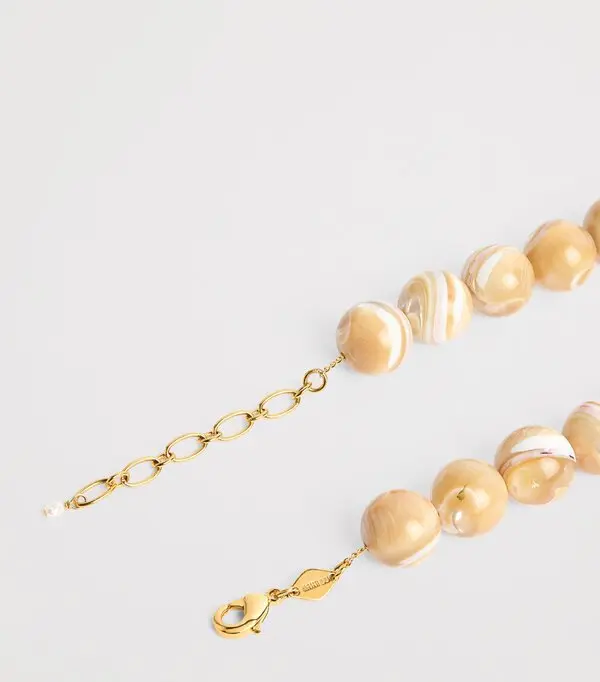 Anni Lu Gold-plated Jetset Gems Necklace