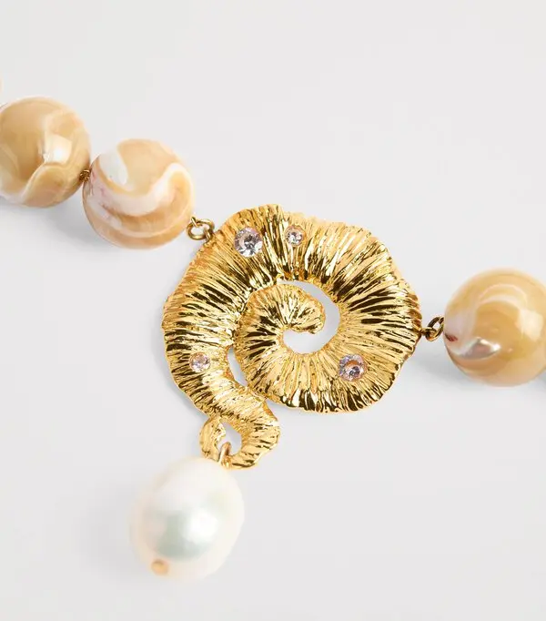 Anni Lu Gold-plated Jetset Gems Necklace