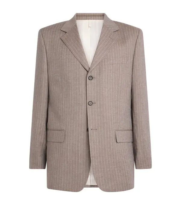 SUNFLOWER Linen-wool Show Blazer - Beige