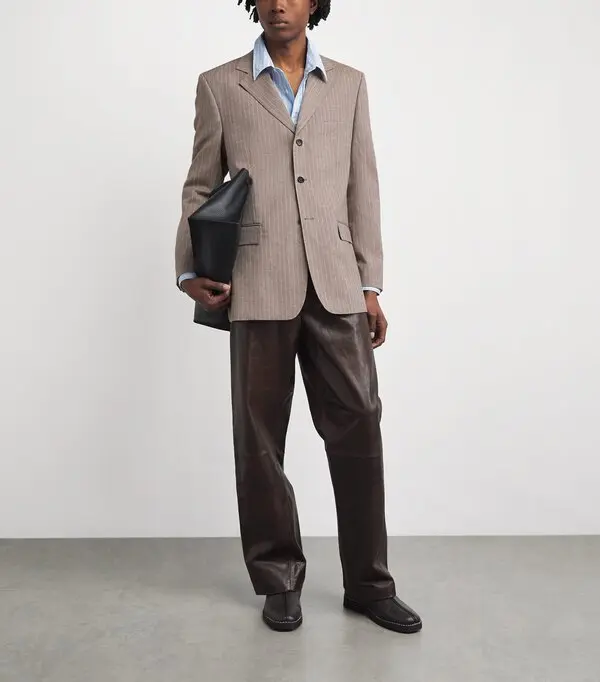 SUNFLOWER Linen-wool Show Blazer - Beige