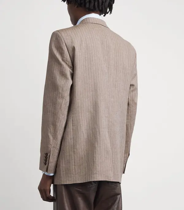 SUNFLOWER Linen-wool Show Blazer - Beige