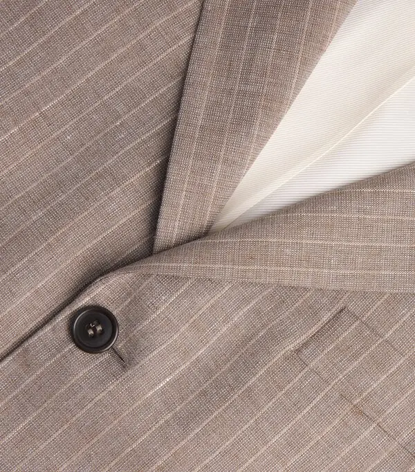 SUNFLOWER Linen-wool Show Blazer - Beige