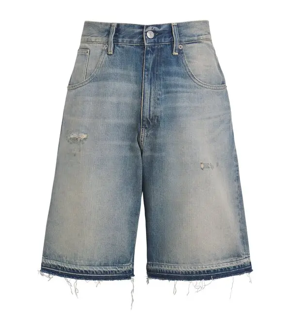 SUNFLOWER Distressed Denim Shorts