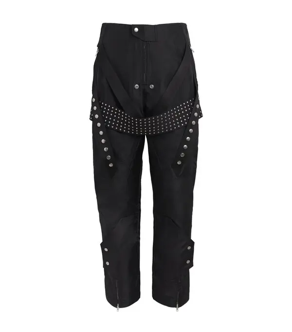 Rick Owens Megastrapped Moto Trousers