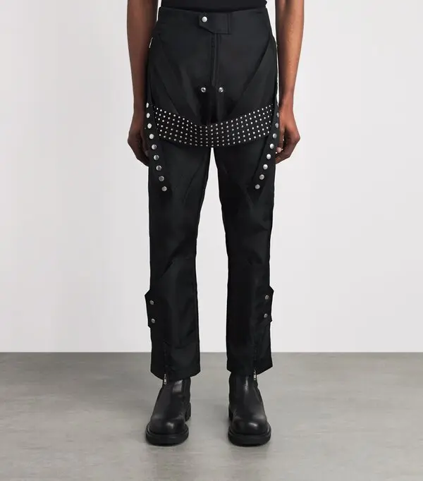 Rick Owens Megastrapped Moto Trousers