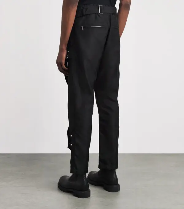 Rick Owens Megastrapped Moto Trousers