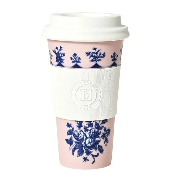 Bernardaud Chateaubriand Couleur Nomad Travel Mug - Pink