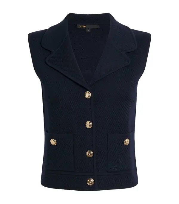 Maje Sleeveless Waistcoat