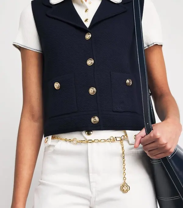Maje Sleeveless Waistcoat