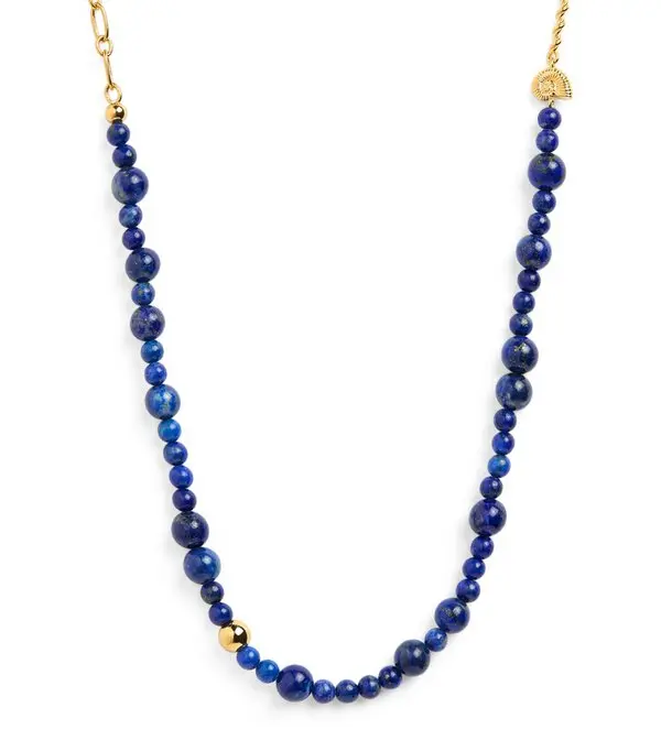 Anni Lu Deep Beaded Necklace - Blue