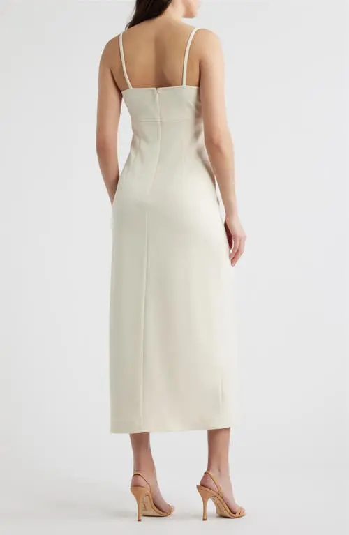 Vince Camuto Scuba Crepe Sleeveless Sheath Dress