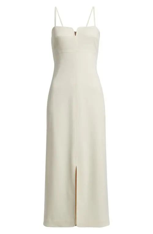 Vince Camuto Scuba Crepe Sleeveless Sheath Dress