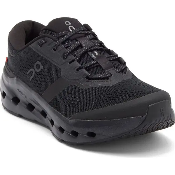 On Cloudrunner 3 Running Shoe - Black/black