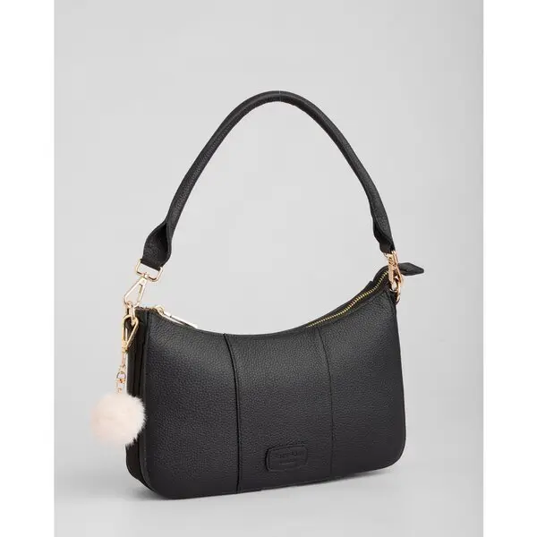 POM POM LONDON Edgware Crossbody Bag - Black