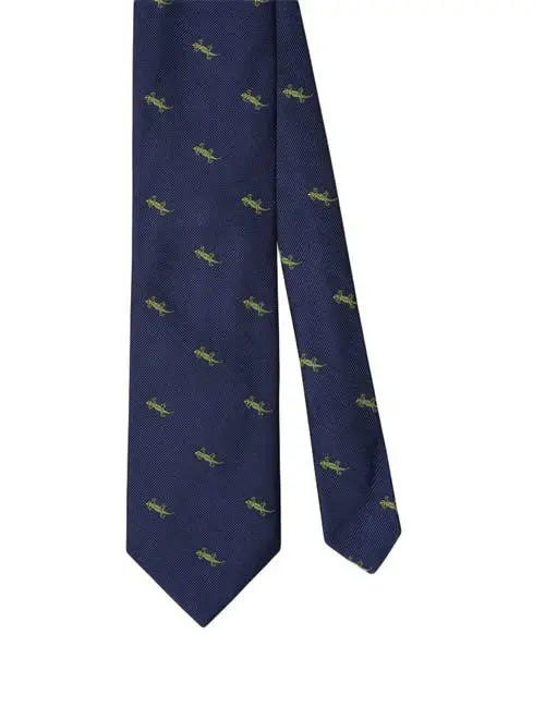 Robert Talbott Silk Necktie - Navy