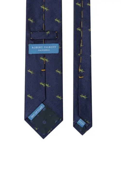 Robert Talbott Silk Necktie - Navy
