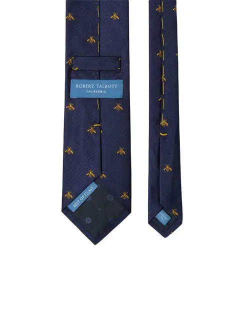 Robert Talbott Robert Best Of Class Necktie - Navy