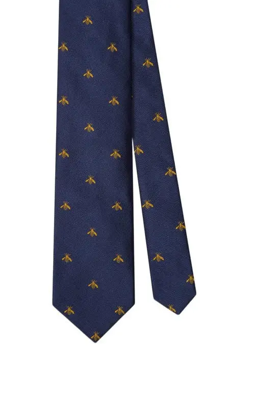 Robert Talbott Robert Best Of Class Necktie - Navy
