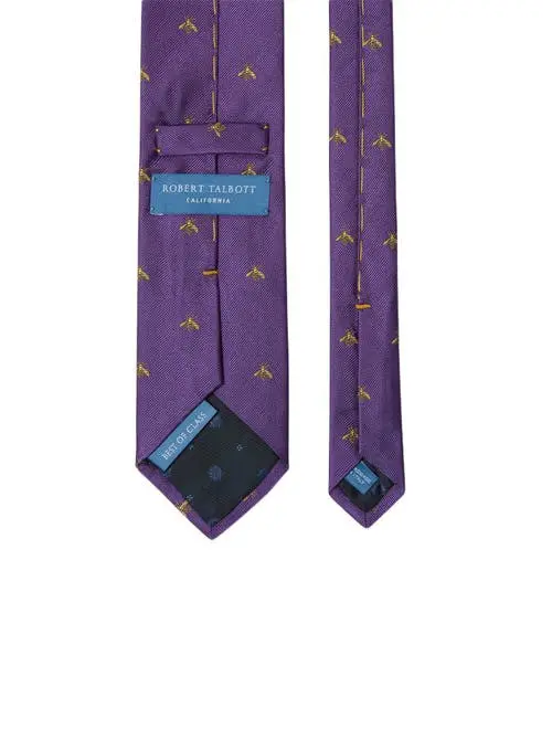 Robert Talbott Robert Best Of Class Necktie - Purple