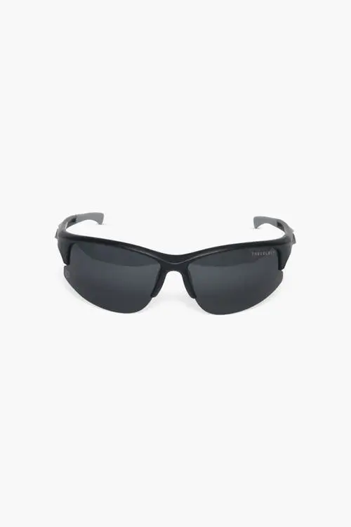 THE CELECT Blade-style Sunglasses - Black