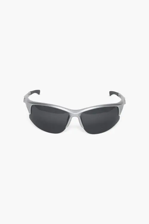 THE CELECT Blade-style Sunglasses - Silver